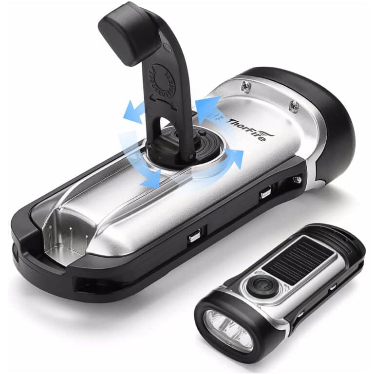 Best 5 Hand Crank Flashlights in 2025 for Any Emergency Situation
